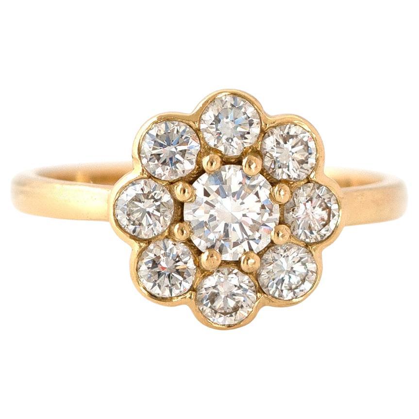 Antique Georgian Paste Ring 18ct Gold, circa 1760 at 1stDibs | antique ...