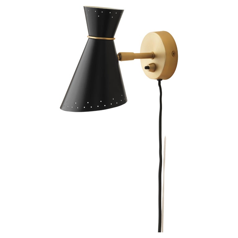 Bloom Black Noir Wall Lamp by Warm Nordic For Sale at 1stDibs