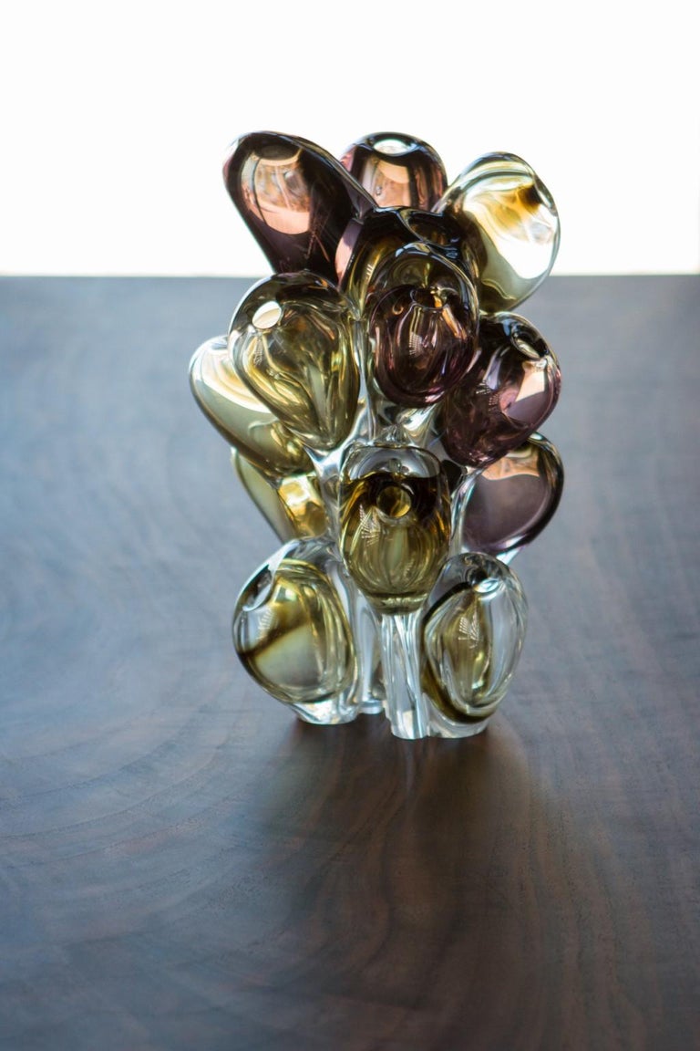 Bloom Glass Sculpture Medium by SkLO For Sale at 1stDibs