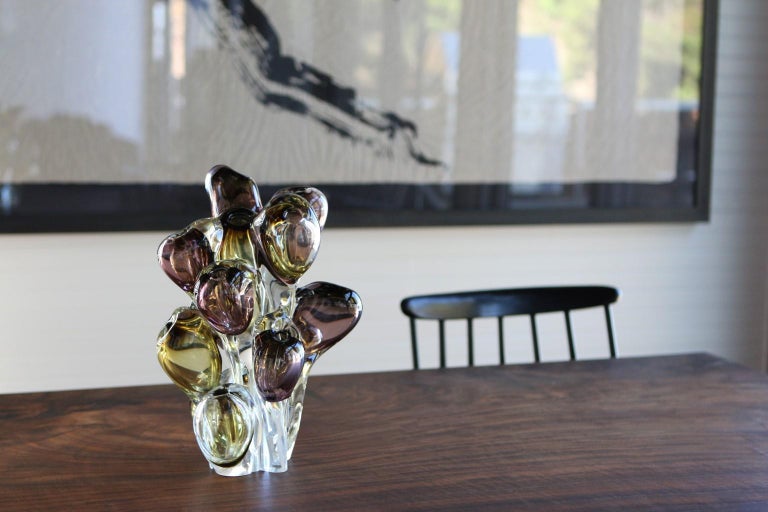 Bloom Glass Sculpture Medium by SkLO For Sale at 1stDibs