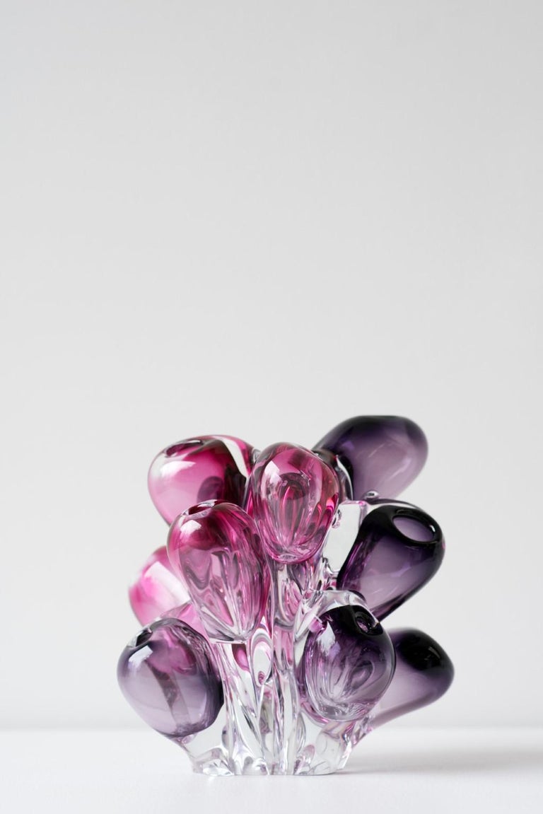 Bloom Glass Sculpture Small by SkLO For Sale at 1stDibs