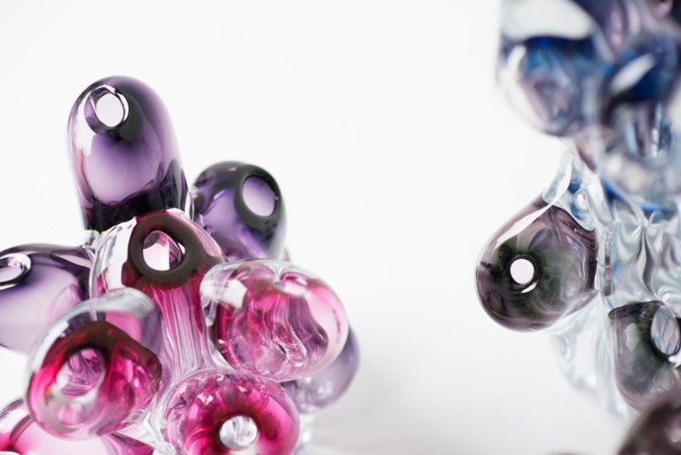 Bloom Glass Sculpture Small by SkLO For Sale at 1stDibs