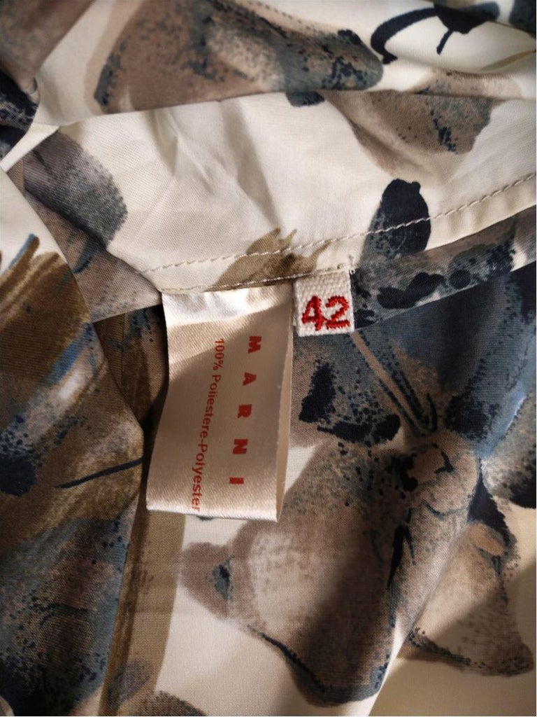 Marni Blouse size 42 For Sale at 1stDibs