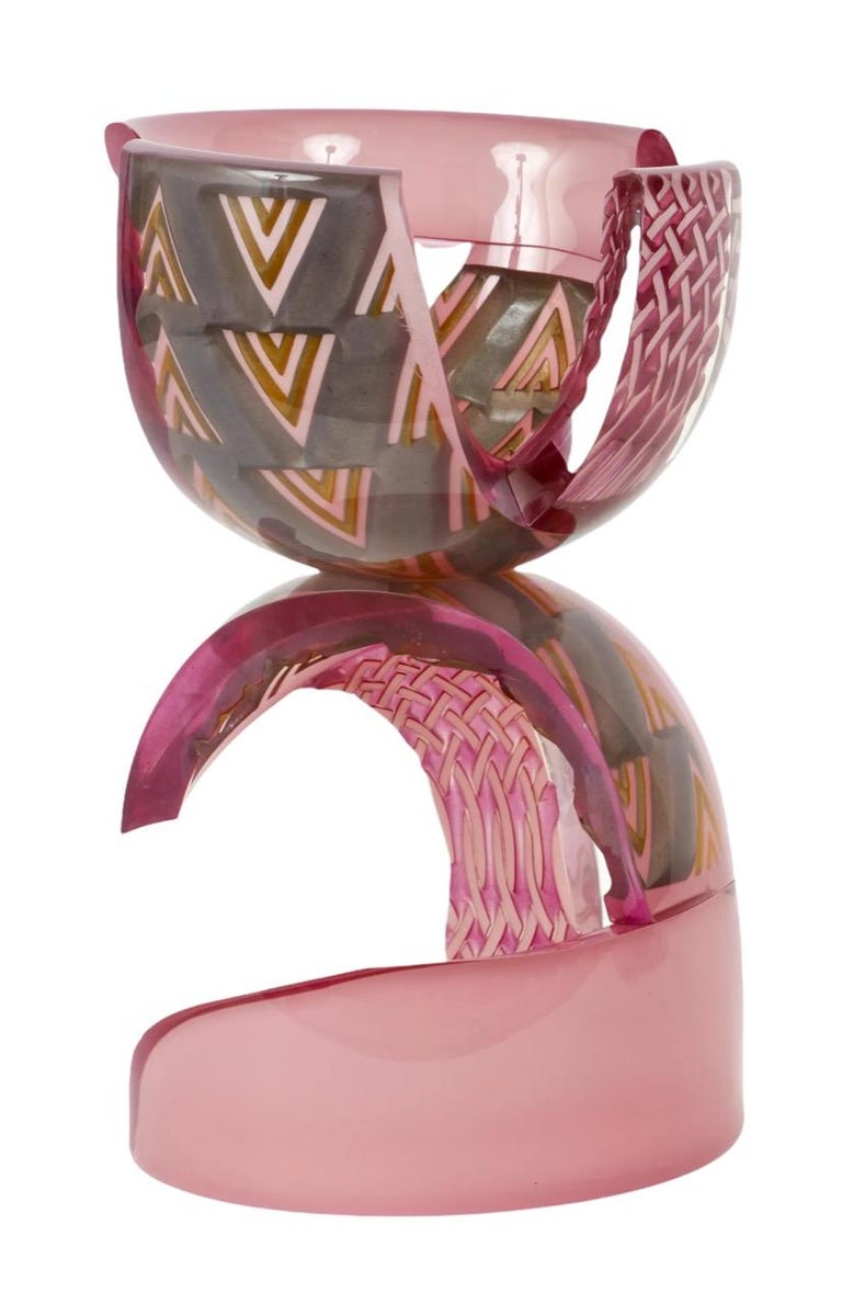 Blown Glass Sculpture by Artist Concetta Mason, 1988 For Sale at 1stDibs