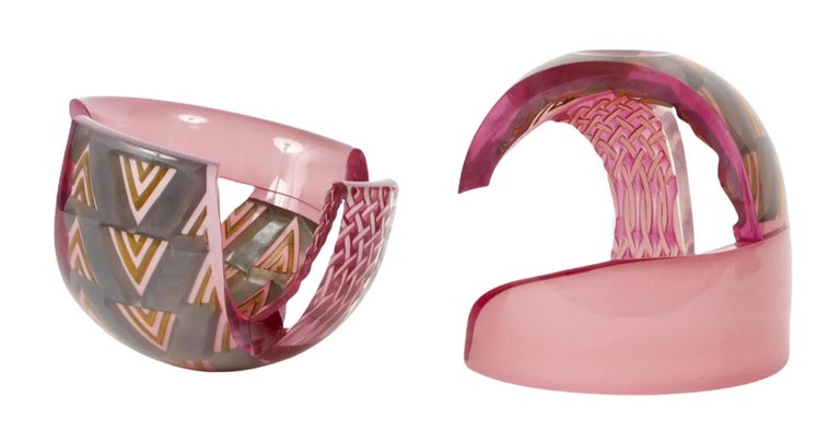 Blown Glass Sculpture by Artist Concetta Mason, 1988 For Sale at 1stDibs