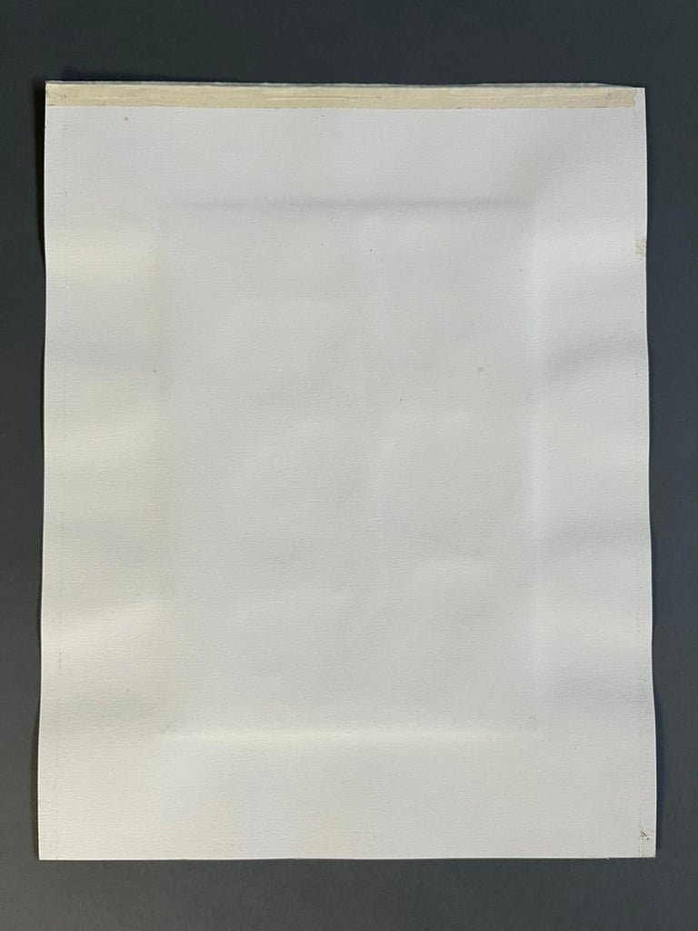 `Blue and Black Screenprint "Ten" by Shosuke Osawa For Sale at 1stDibs