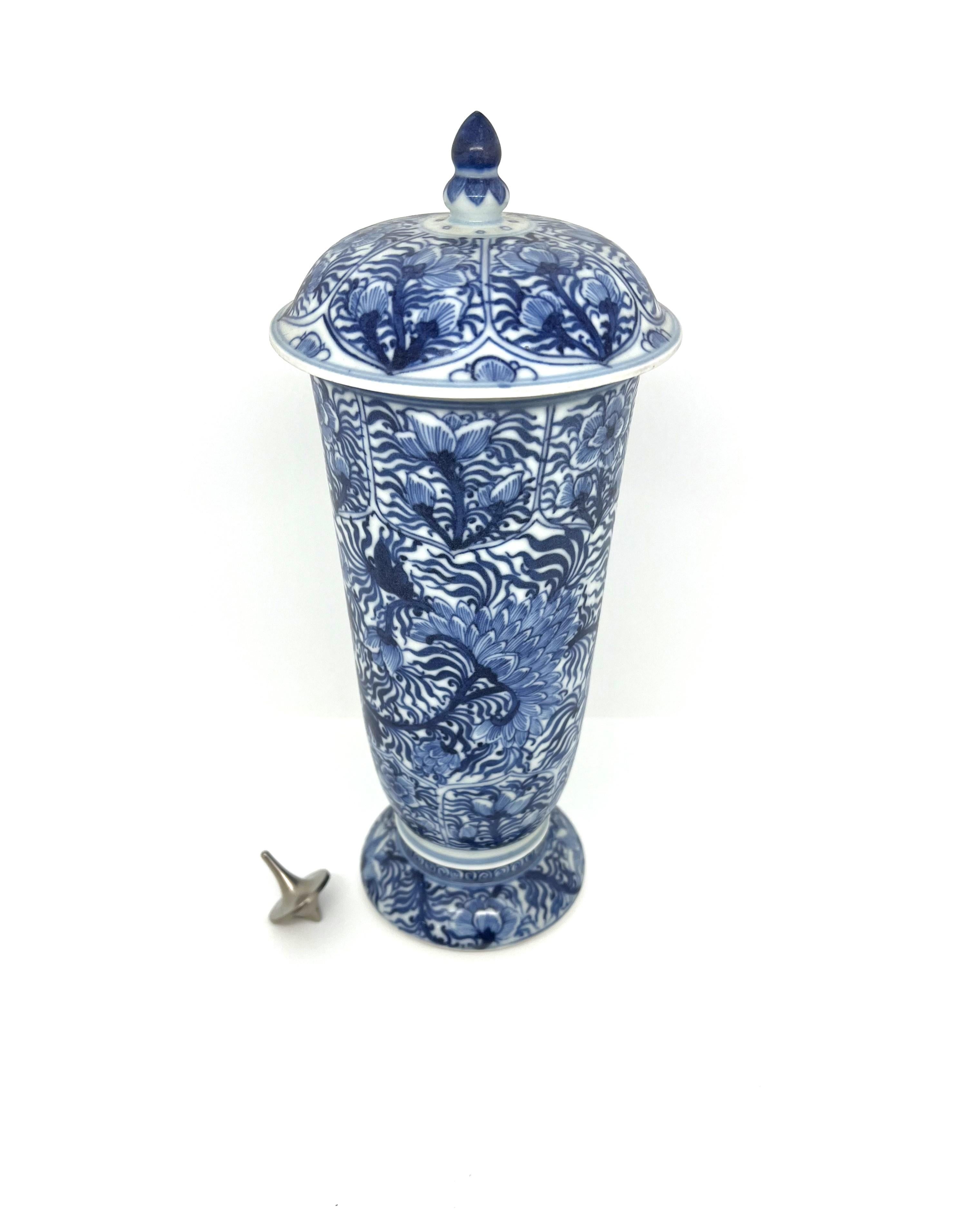 Blue and White Deep Beaker, Qing Dynasty, Kangxi era, circa 1690 For ...
