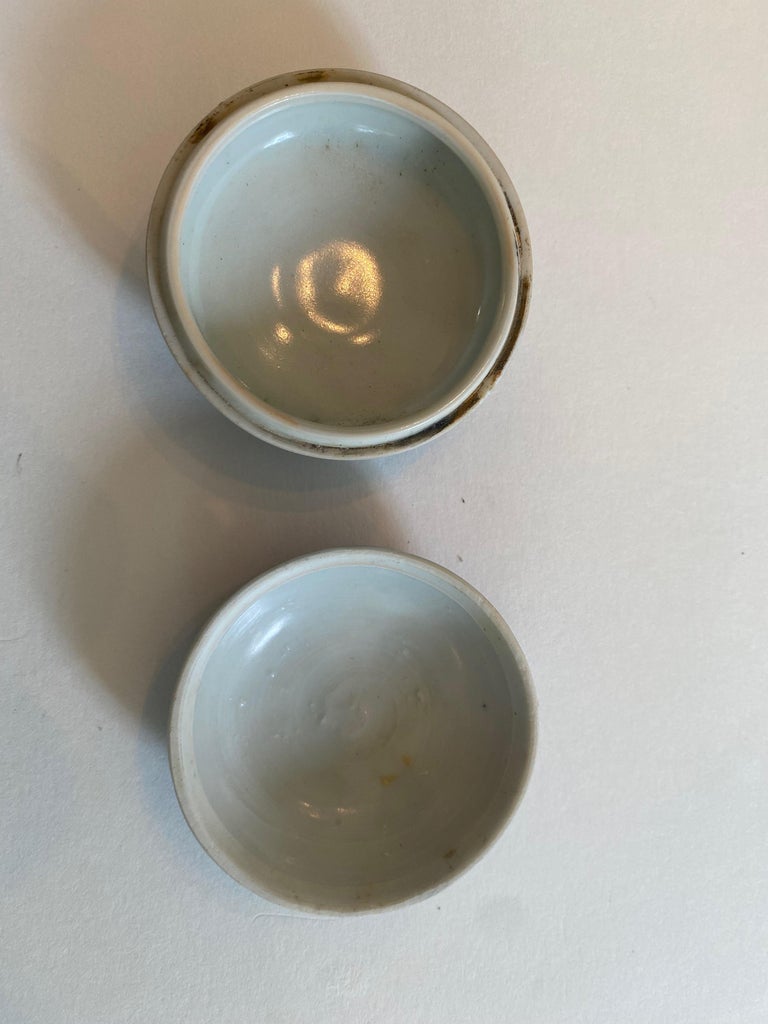 Blue and White Porcelain Box from the Hatcher Collection (Item C) For ...