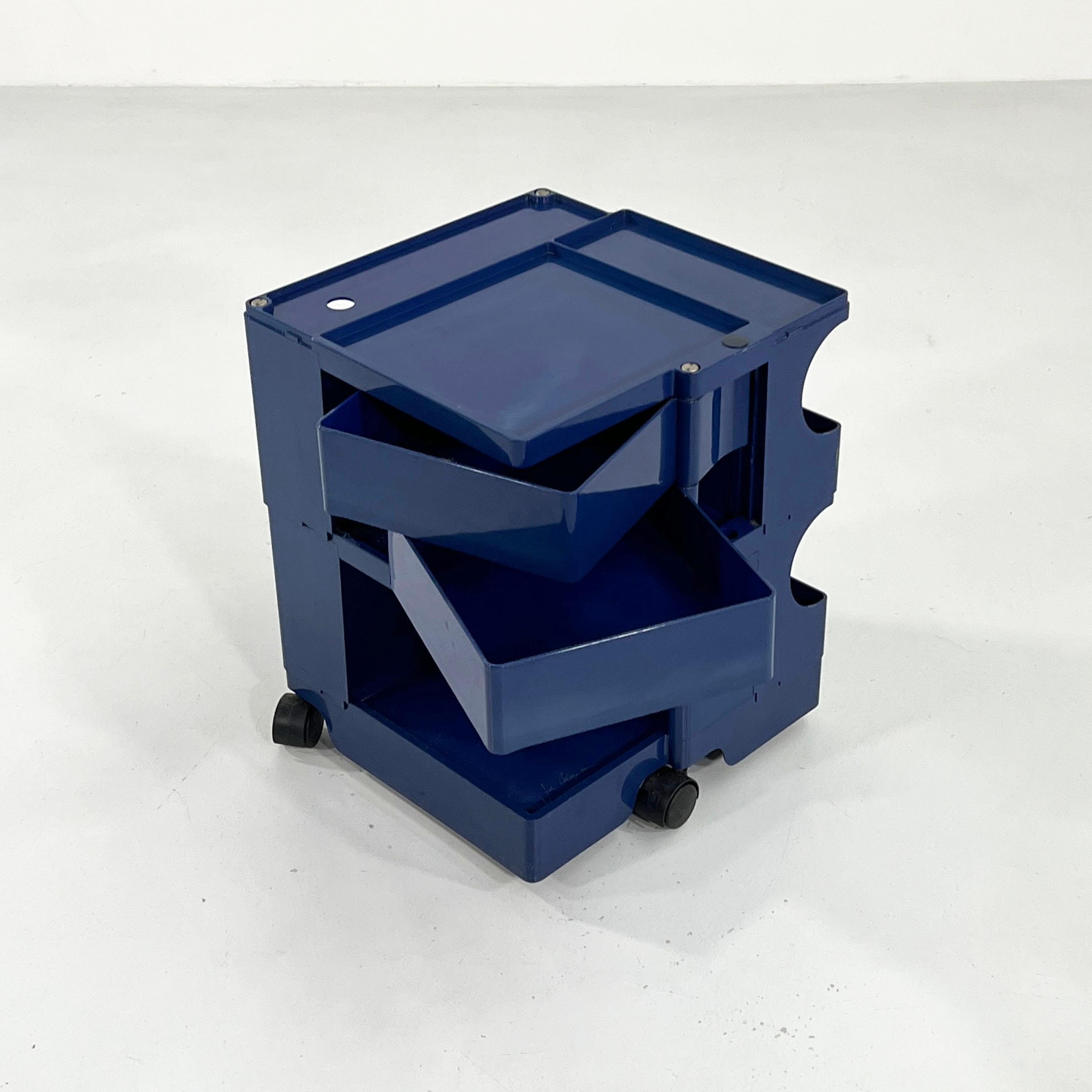 Blue Boby Trolley by Joe Colombo for Bieffeplast, 1960s For Sale at 1stDibs