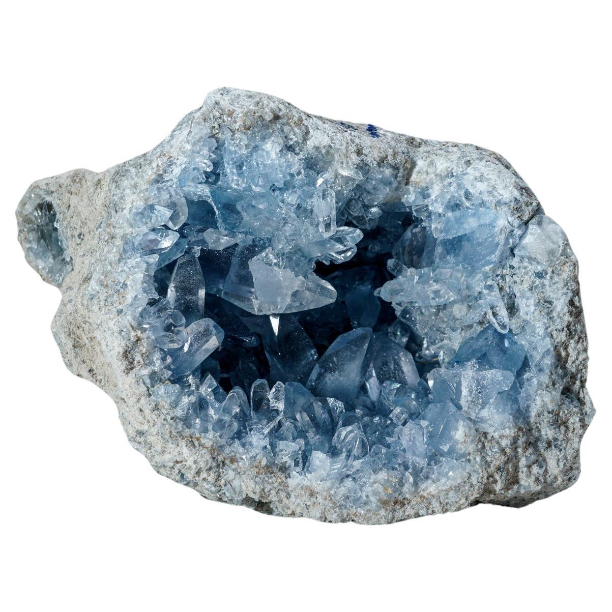 Blue Celestite Cluster From Sankoany, Ketsepy Mahajanga, Madagascar (6 ...