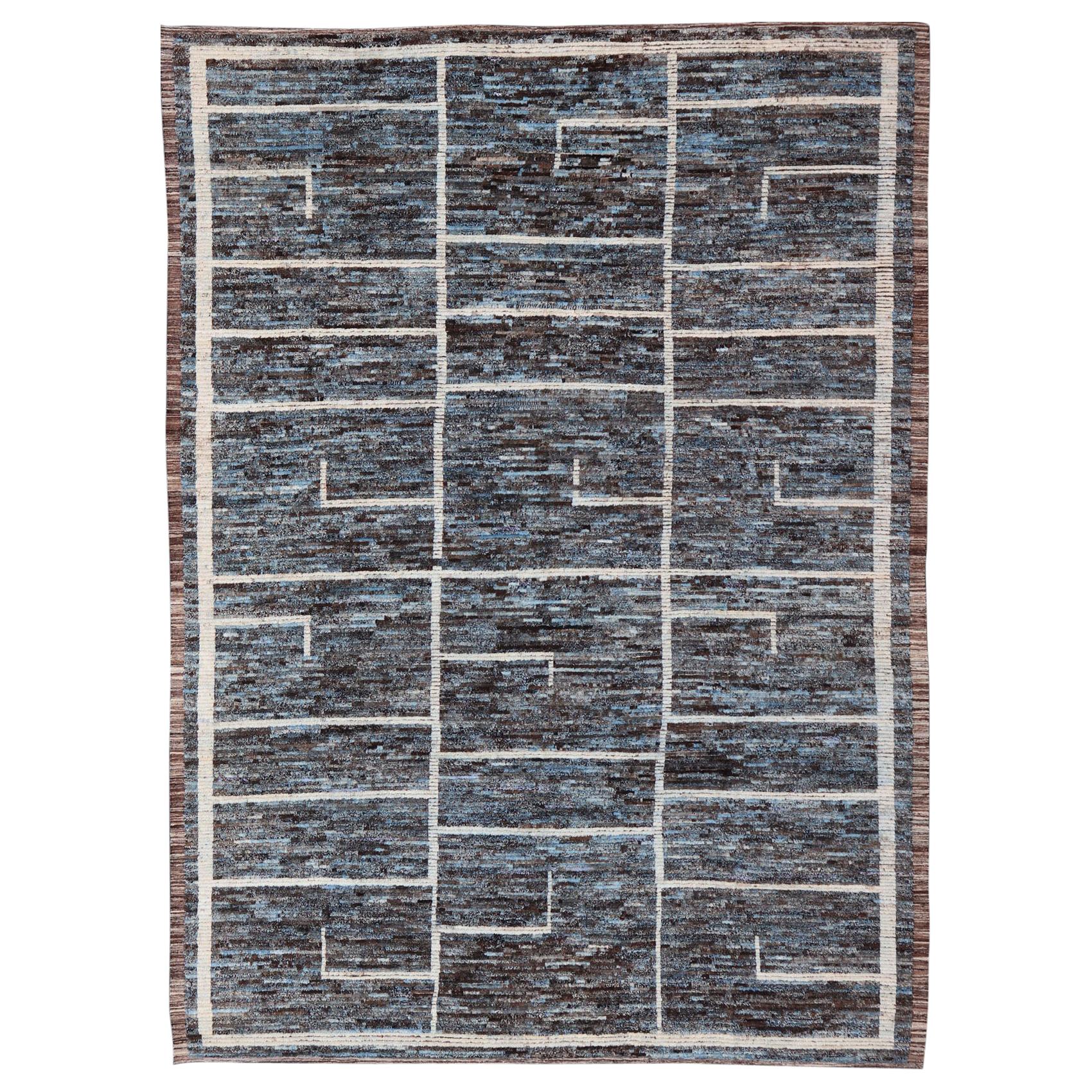 Vintage Khotan Rug, Handmade Oriental Rug, Soft shrimp, Beige, Brown ...