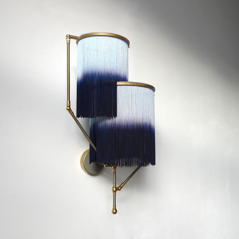 Blue Charme Sconce Lamp, Sander Bottinga at 1stDibs