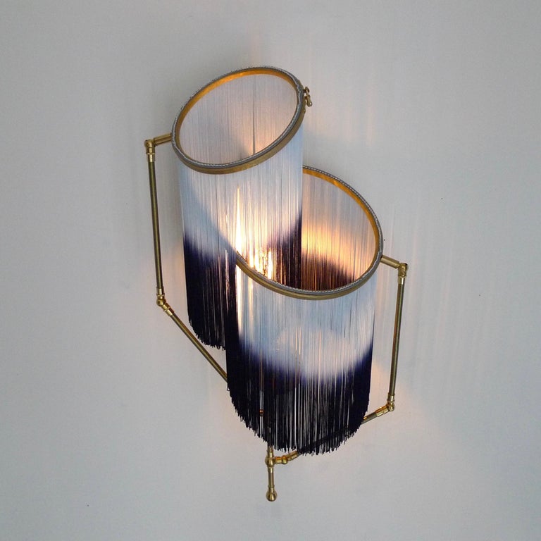 Blue Charme Sconce Lamp, Sander Bottinga at 1stDibs