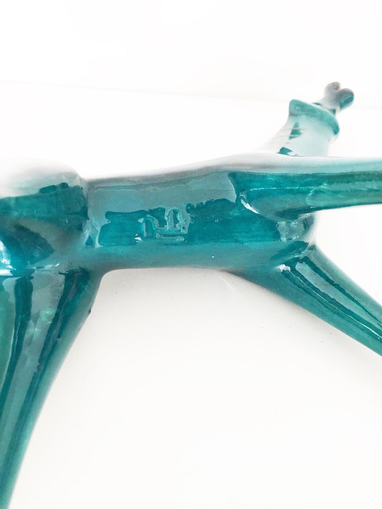 Blue Dog of Roberto Rigon 1950s Made in Italy, Art For Sale at 1stDibs