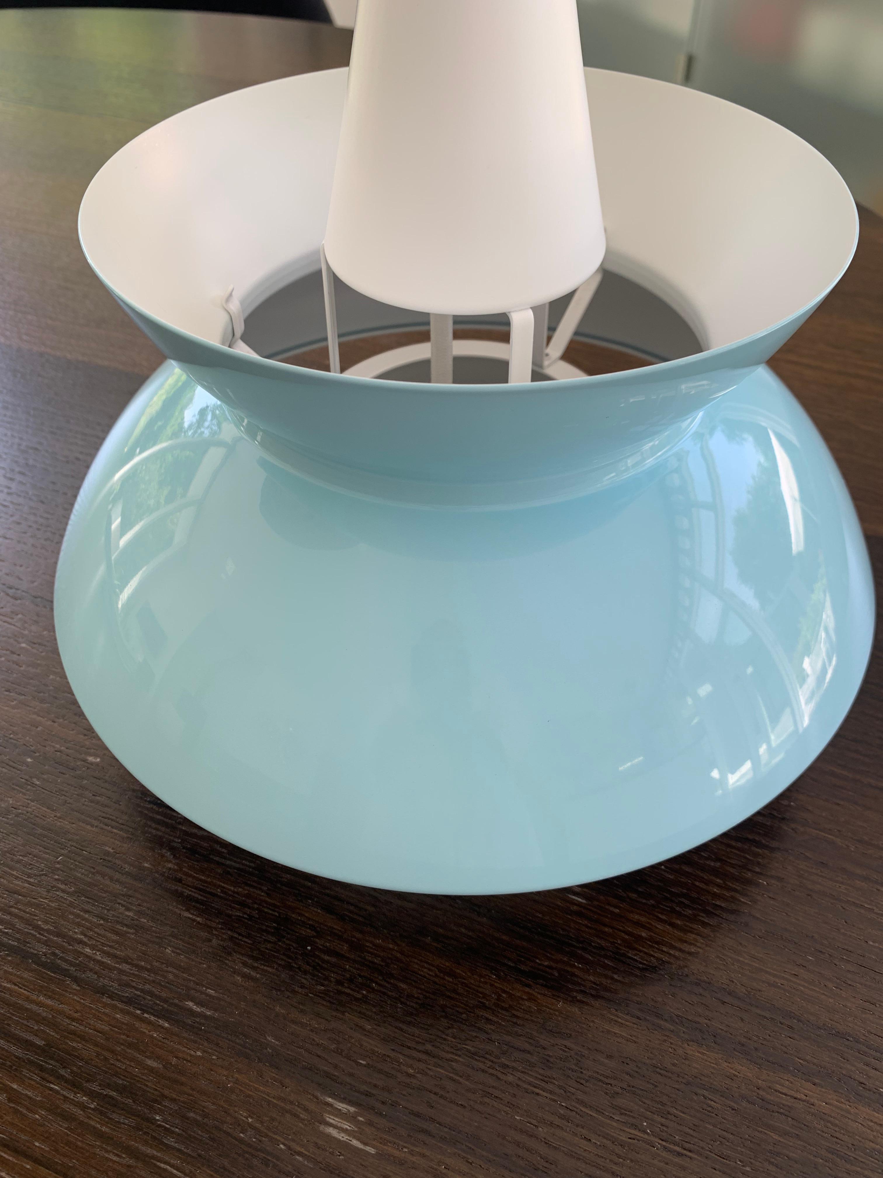 Blue 'Doo Wop' Pendant by Louis Poulsen For Sale at 1stDibs