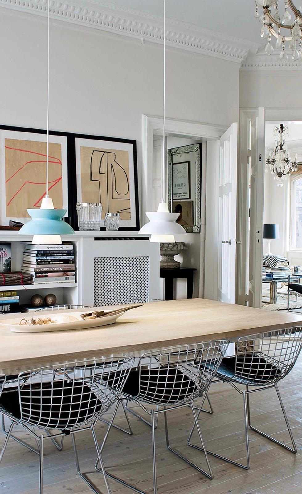 Blue 'Doo Wop' Pendant by Louis Poulsen For Sale at 1stDibs