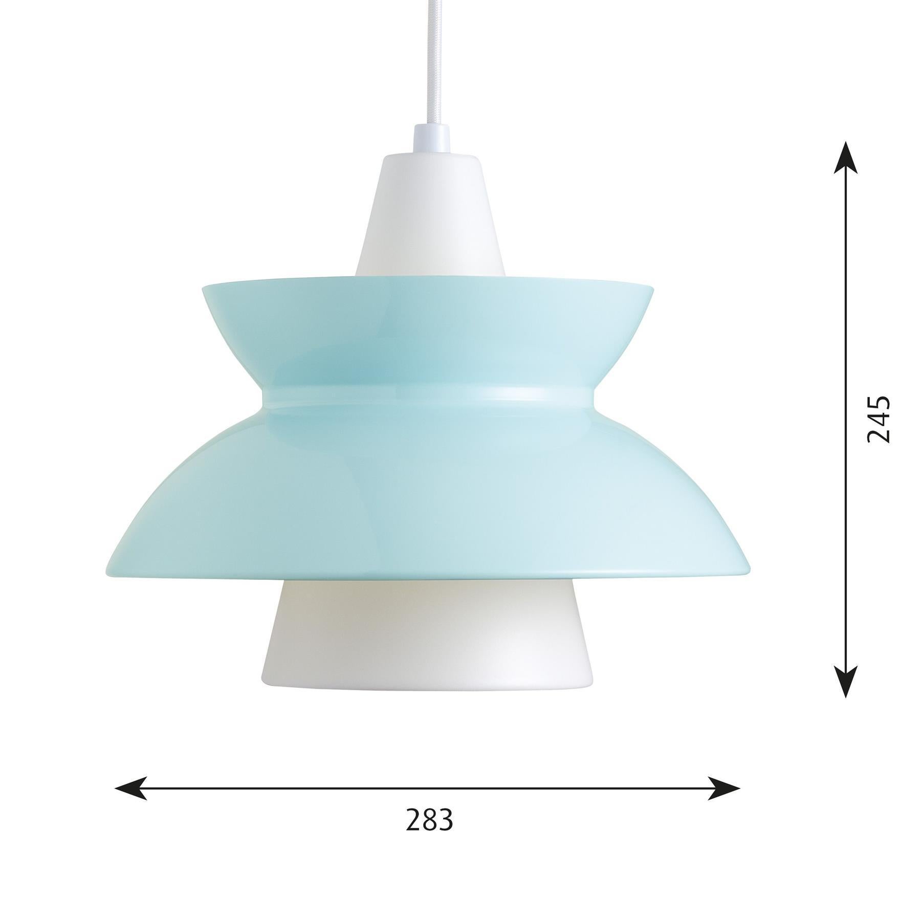 Blue 'Doo Wop' Pendant by Louis Poulsen For Sale at 1stDibs