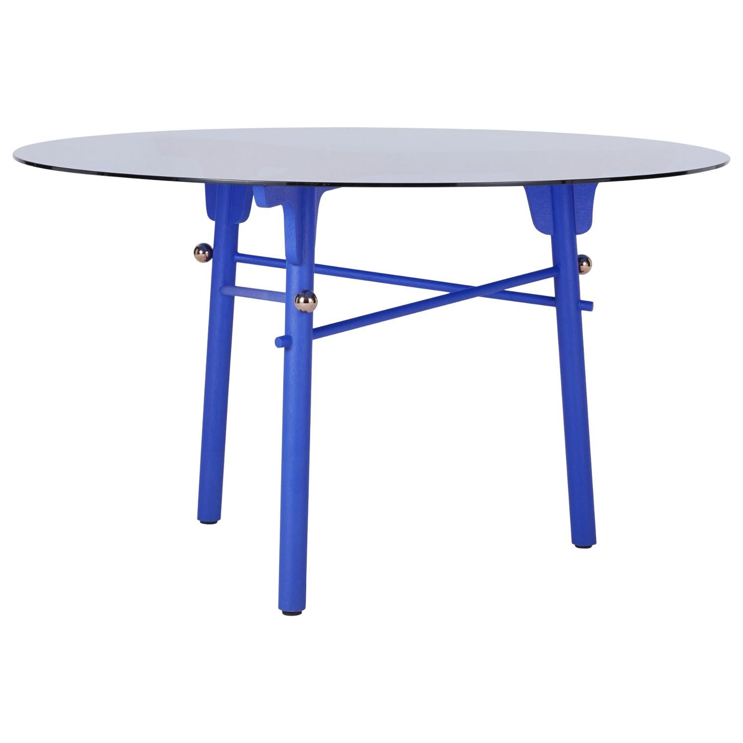 Trame Blue Table For Sale at 1stDibs