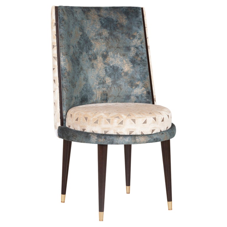 Blue-Green Chair by Green Apple For Sale at 1stDibs