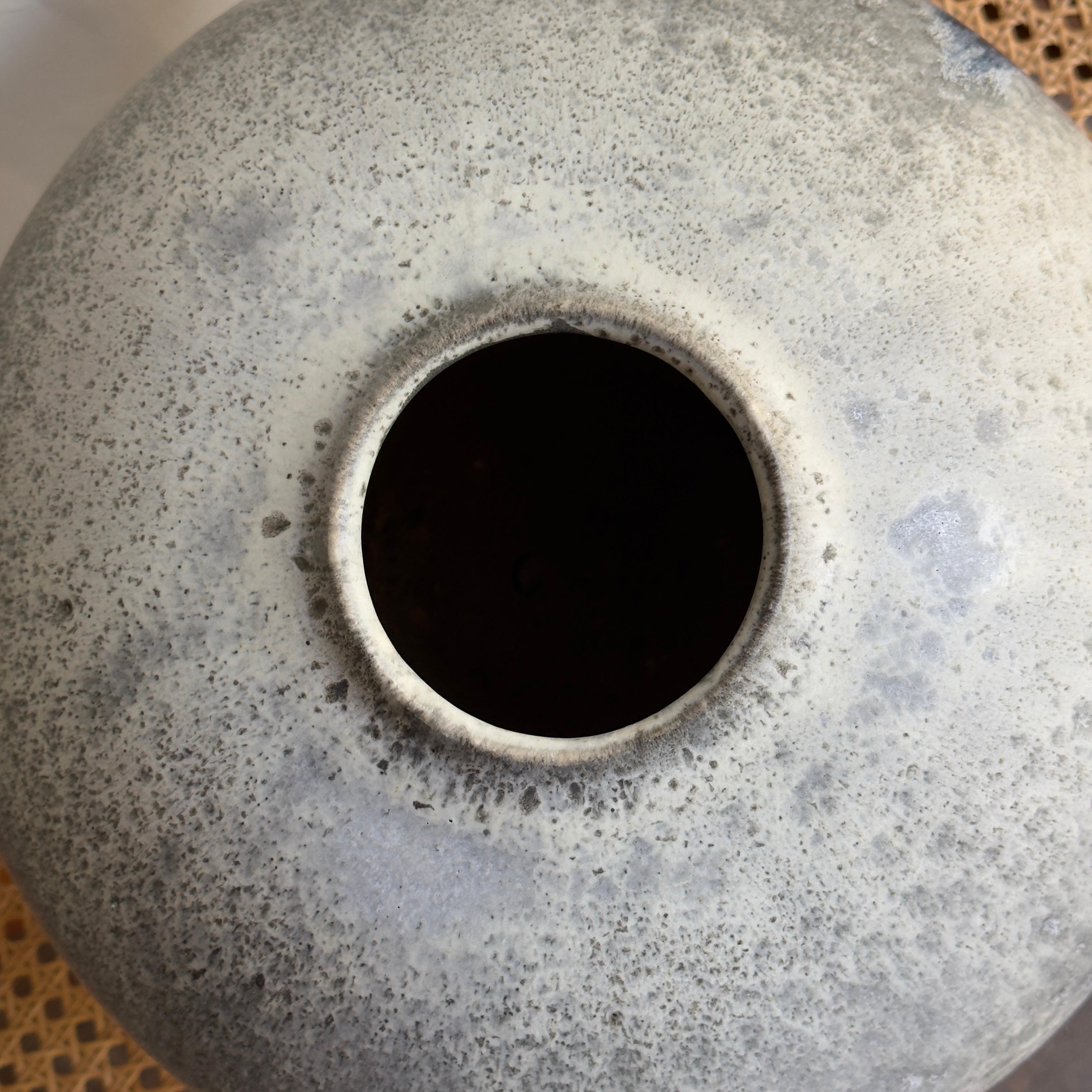 Blue and Grey Globe Vase, K H Würtz, Denmark For Sale at 1stDibs