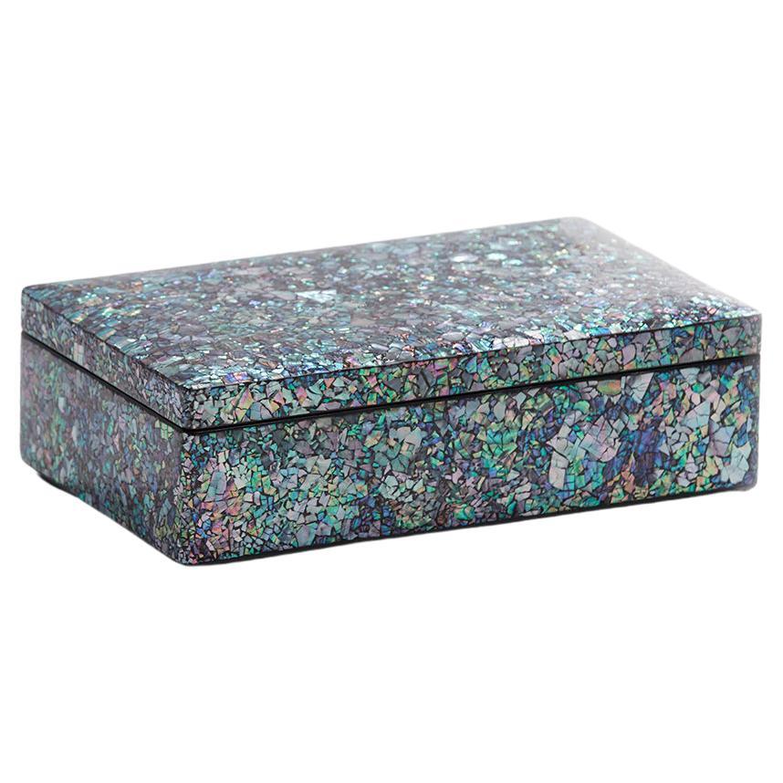 Vintage Two-Tone Handcrafted Decorative Mahogany Keepsake Wooden Box ...