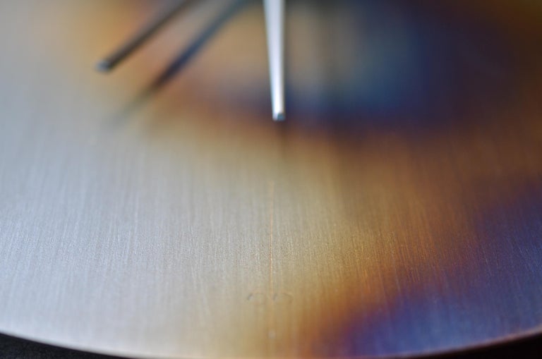 Blue Hour Table Clock Signed by Adam Ruiz and Cyril Fuchs For Sale at ...