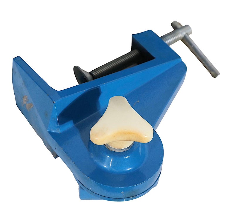 Blue Luxo Angle Poise Architects Task Work Lamp Made in Denmark For ...
