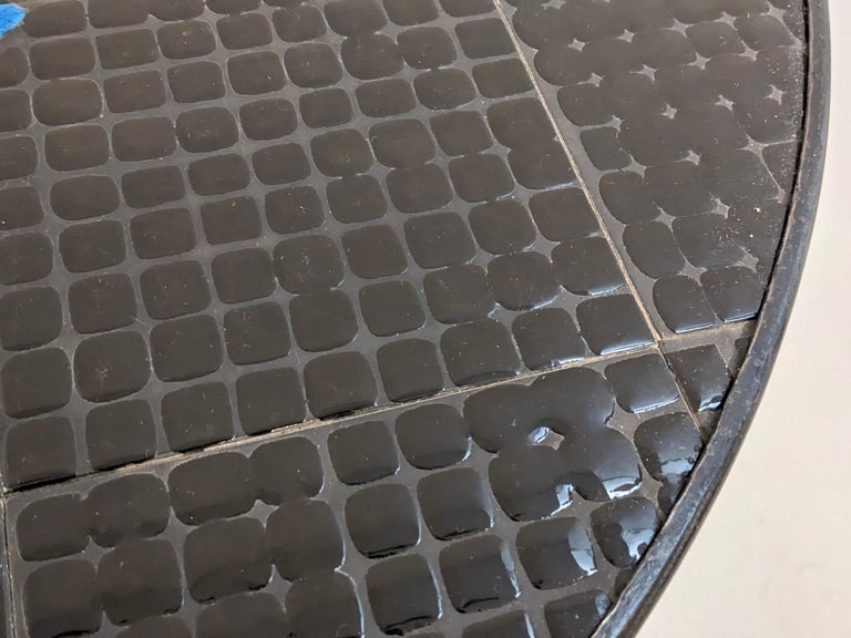 Blue mermaid coffee table Roger Capron For Sale at 1stDibs