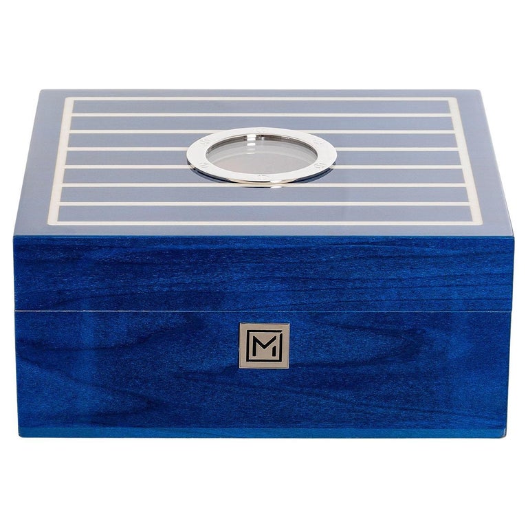 Blue Ocean 40 cigars Humidor For Sale at 1stDibs