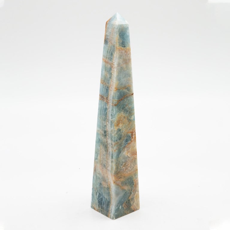 Blue Onyx Obelisk at 1stDibs