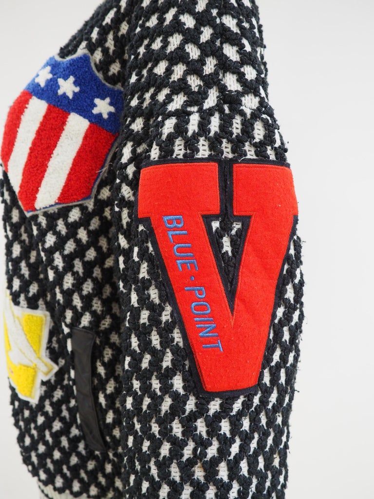 Blue Point multicoloured jacket For Sale at 1stDibs