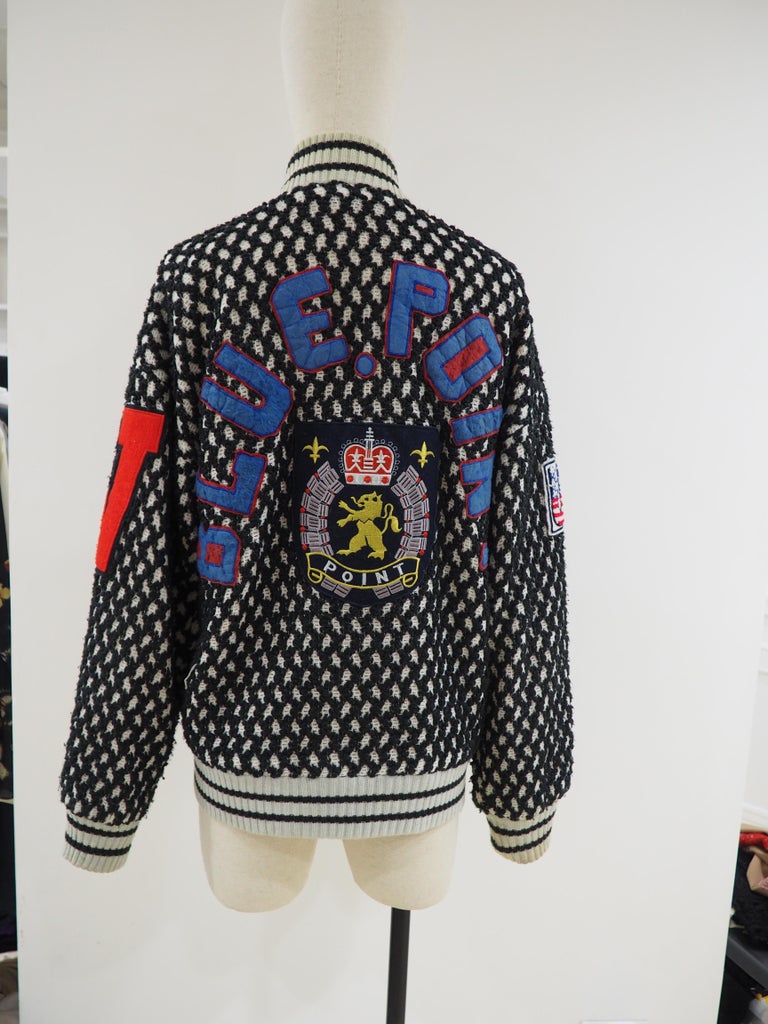 Blue Point multicoloured jacket For Sale at 1stDibs
