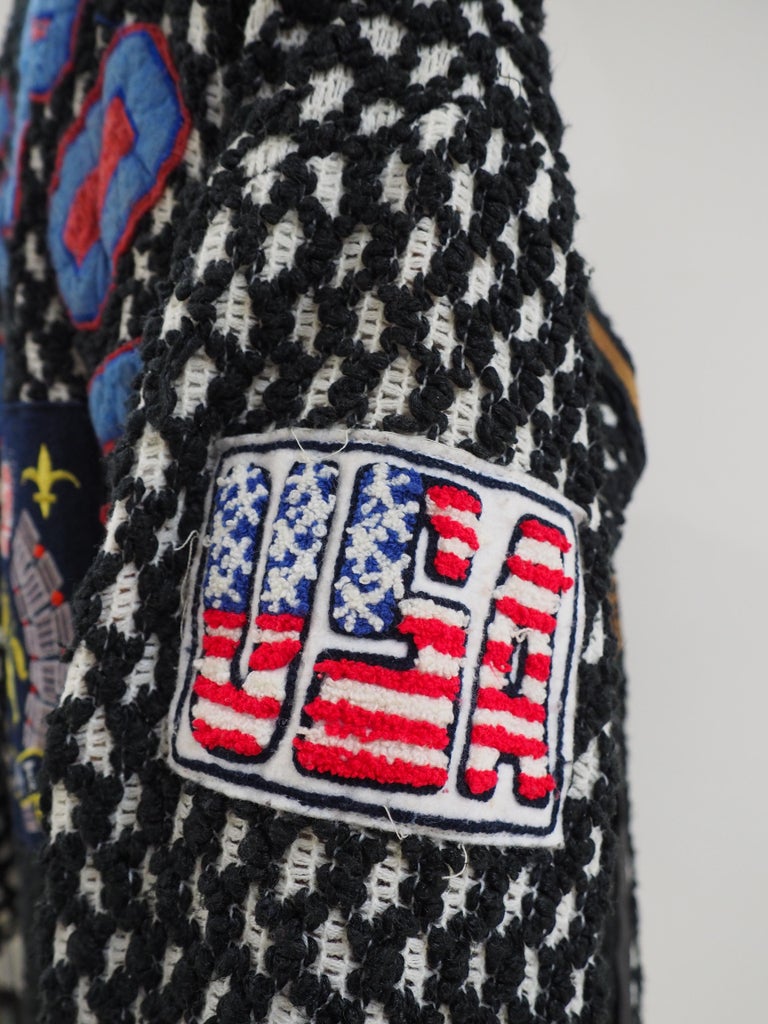 Blue Point multicoloured jacket For Sale at 1stDibs