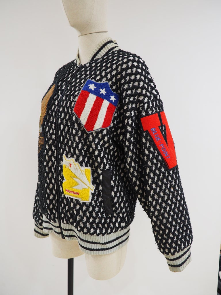 Blue Point multicoloured jacket For Sale at 1stDibs