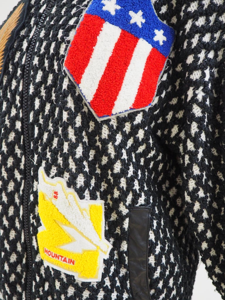 Blue Point multicoloured jacket For Sale at 1stDibs