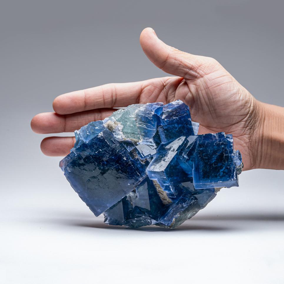 Blue Purple Fluorite from Shangbao Mine, Leiyang, Hunan, China For Sale ...