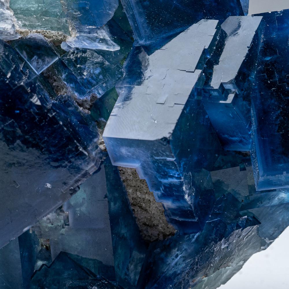 Blue Purple Fluorite from Shangbao Mine, Leiyang, Hunan, China For Sale ...