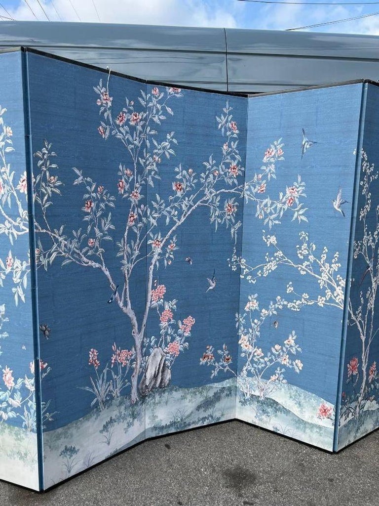 Blue Robert Crowder Screen For Sale at 1stDibs