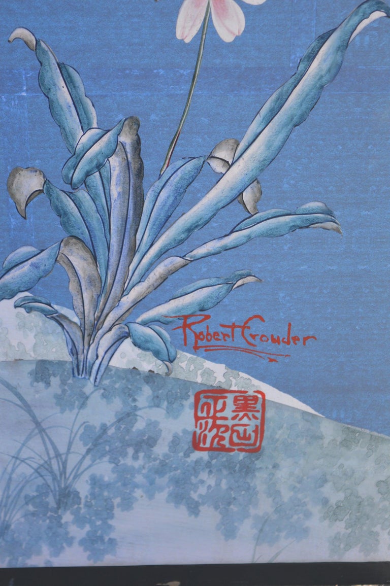 Blue Robert Crowder Screen For Sale at 1stDibs