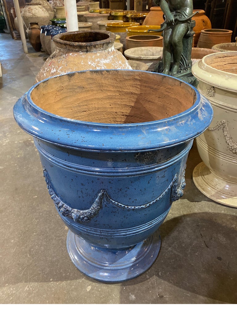 Blue Roy Soleil Vases For Sale at 1stDibs