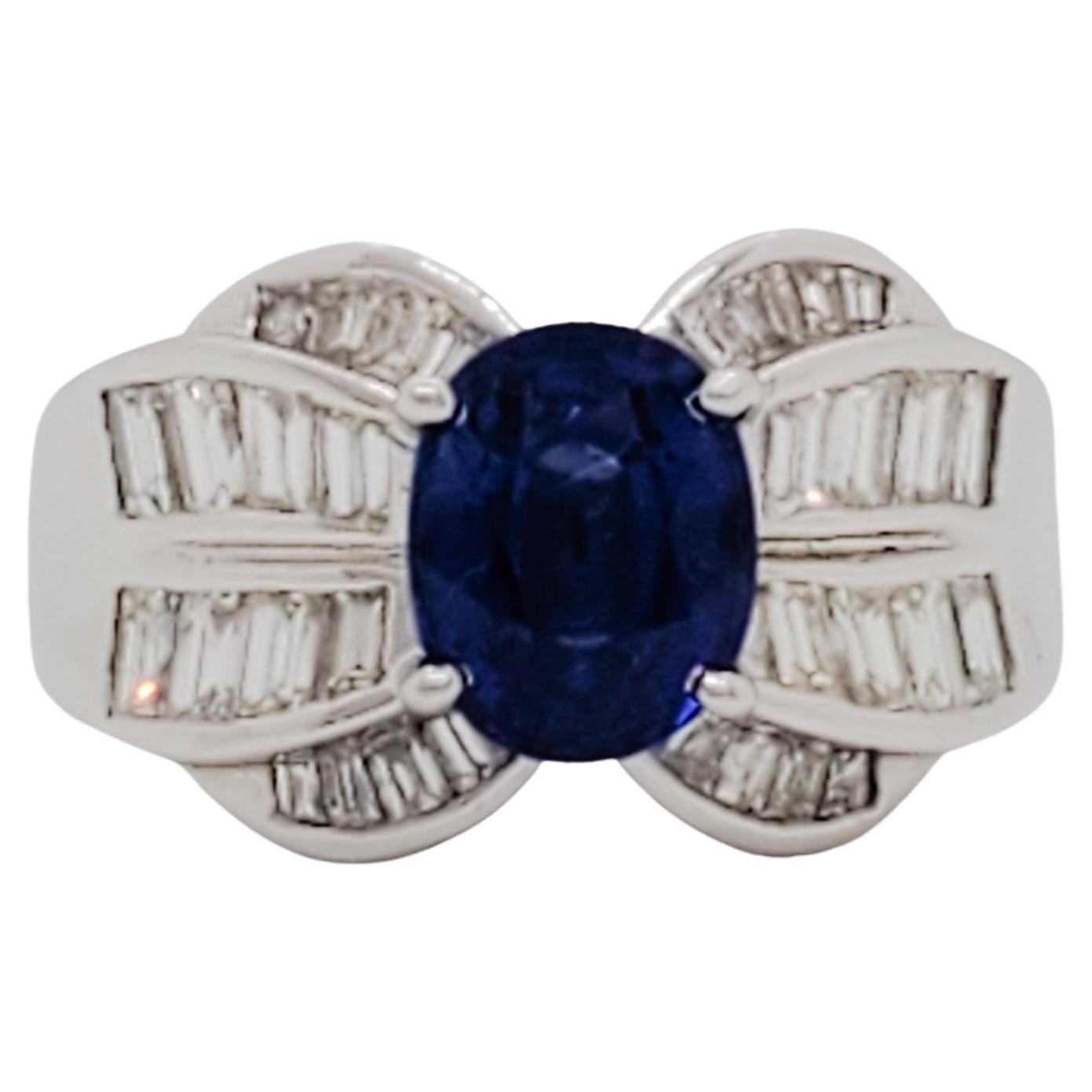 Customizable Egyptian Elixir Ring in 18k Gold with Blue Sapphire and ...