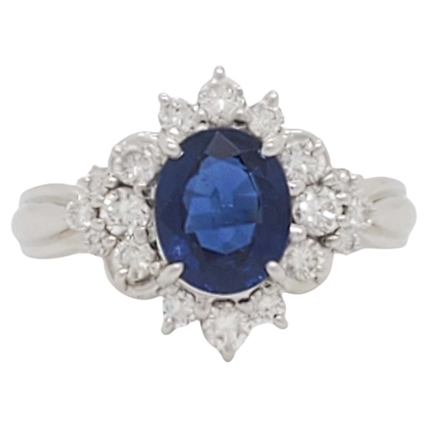 Luke Rose Platinum and Diamond Award Winning Cocktail Ring For Sale at ...