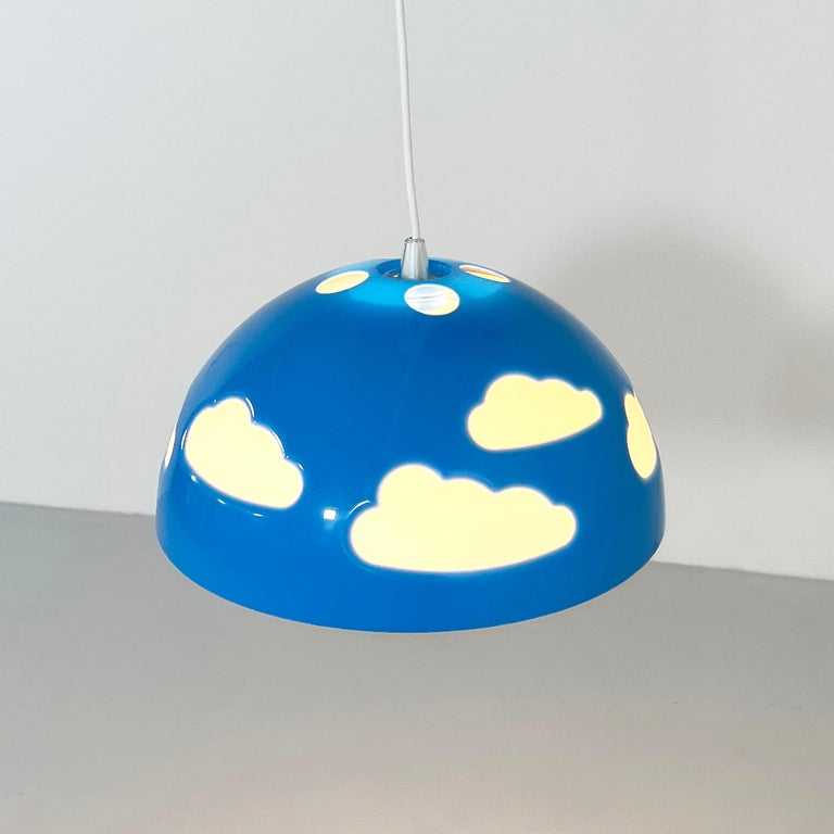 Blue Skojig Cloud Pendant Lamp by Henrik Preutz for Ikea, 1990s For ...