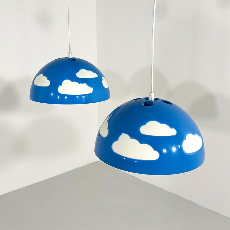 Blue Skojig Cloud Pendant Lamp by Henrik Preutz for Ikea, 1990s For ...