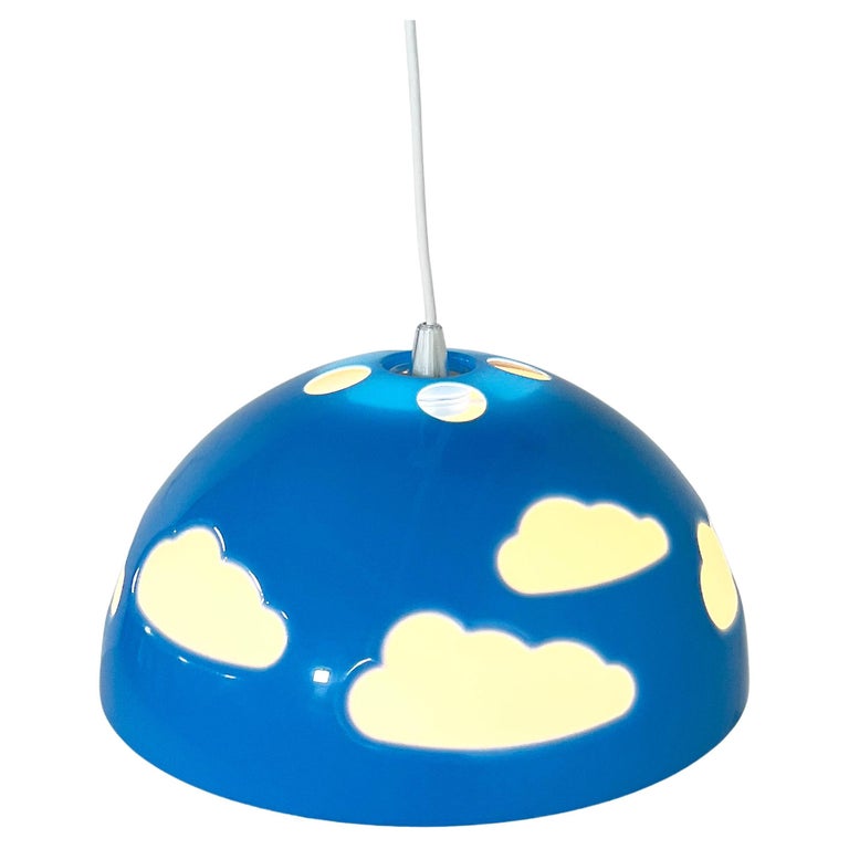 Blue Skojig Cloud Pendant Lamp by Henrik Preutz for Ikea, 1990s For ...