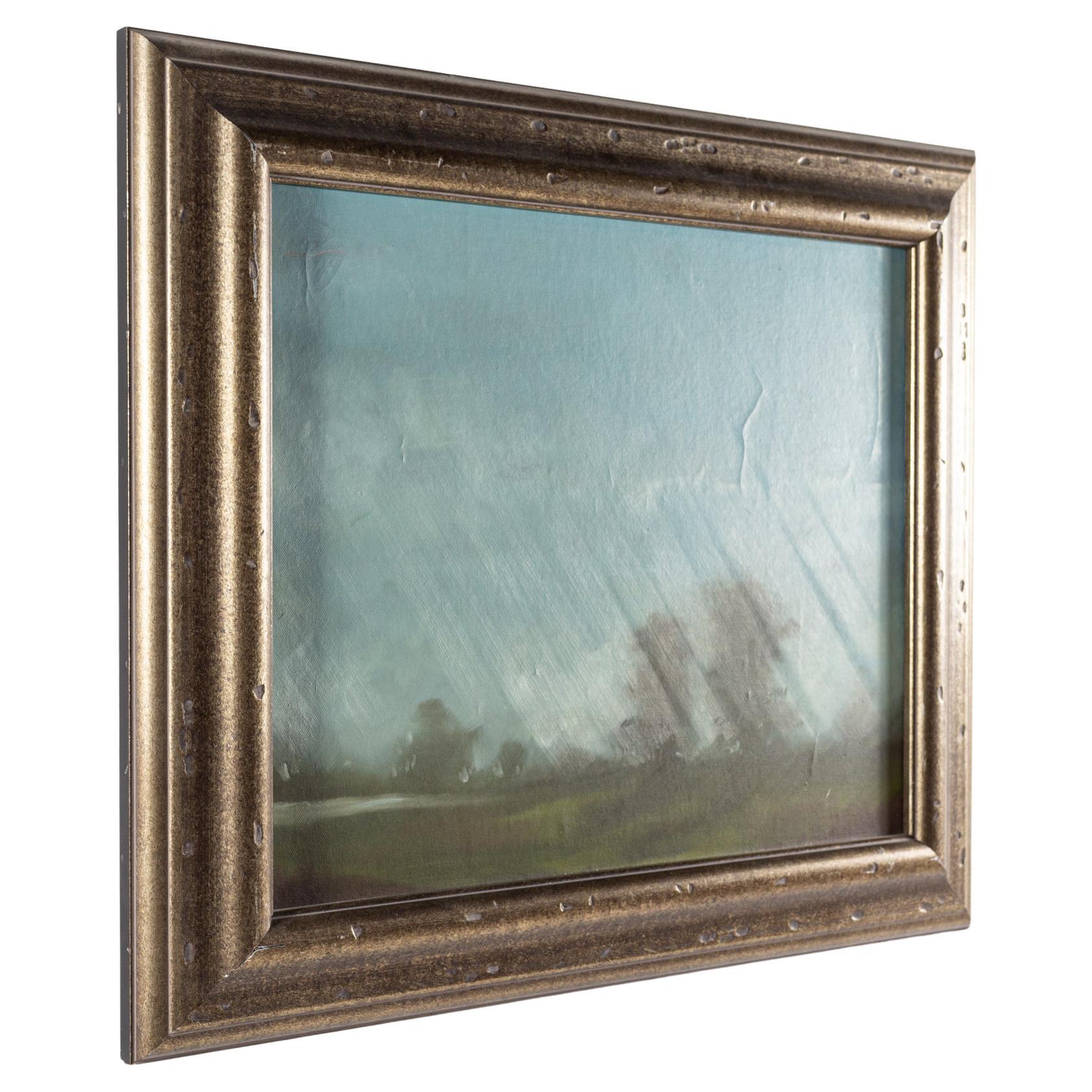 Framed Oil Landscape Study at 1stDibs