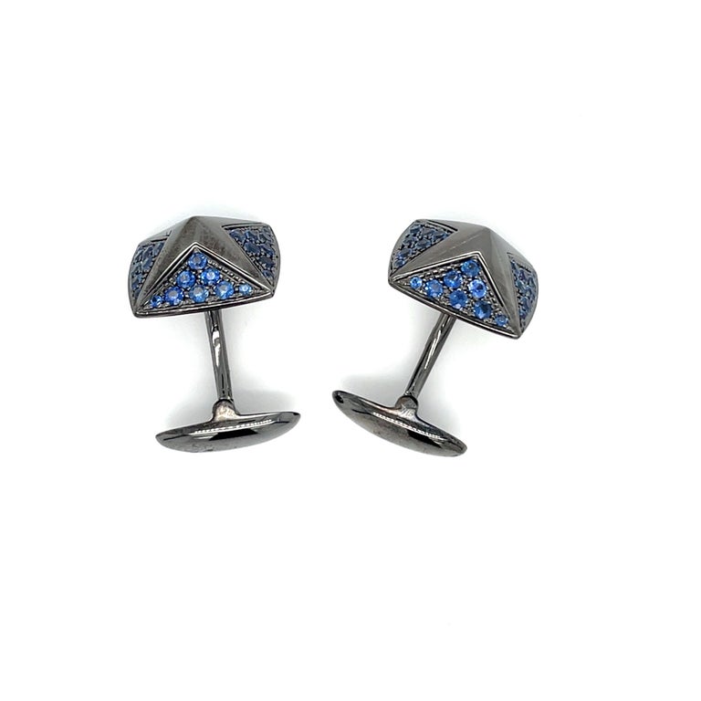 Blue Star Cufflinks For Sale at 1stDibs