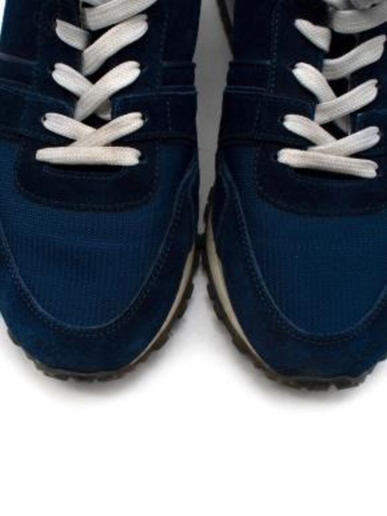 Blue Suede Runaway Sneakers For Sale at 1stDibs