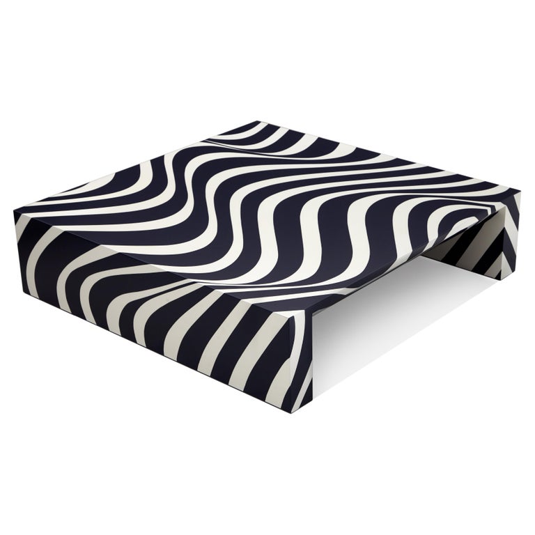 Blue Wave Coffee Table For Sale at 1stDibs