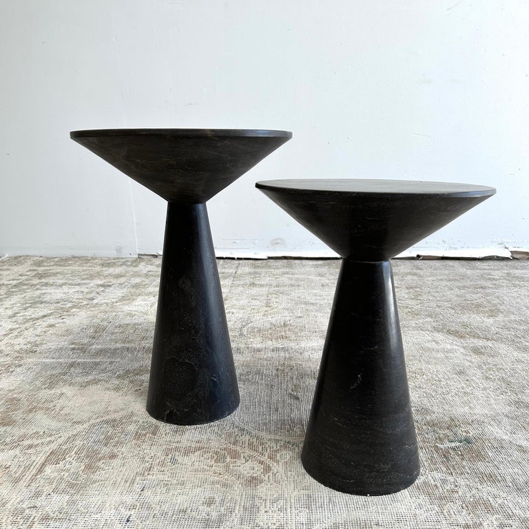 Bluestone Modern Side Table For Sale at 1stDibs